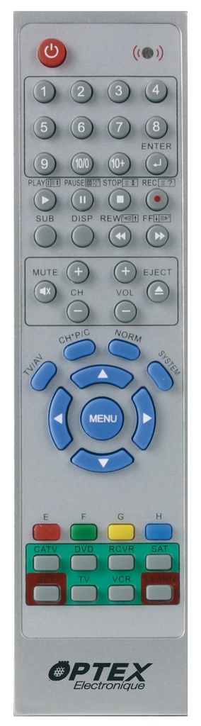 TELECOMMANDE UNIVERSELLE 6 EN 1 - LEARN. | Groupe Normand