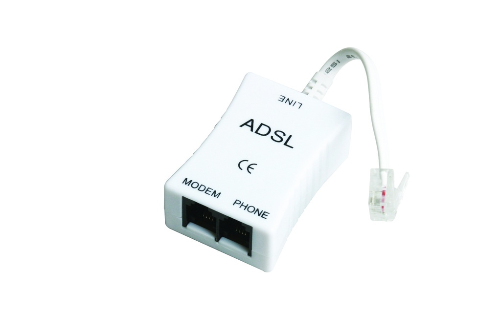 FILTRE ADSL 2 ENTR RJ11 SORTIE RJ11 | Groupe Normand