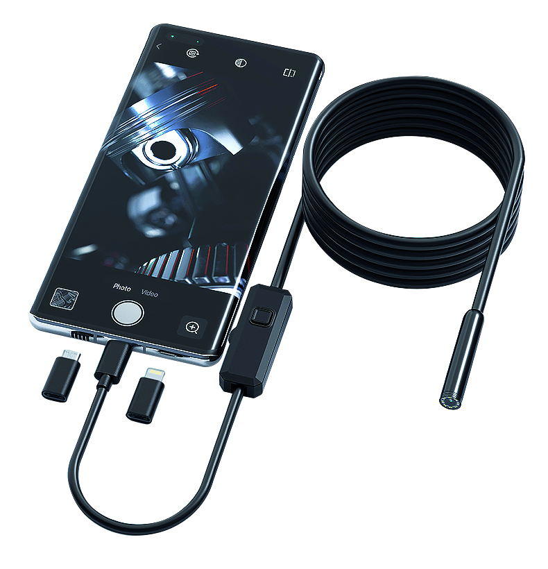 CAMERA D'INSPECTION IOS/ANDROID 5M | Groupe Normand